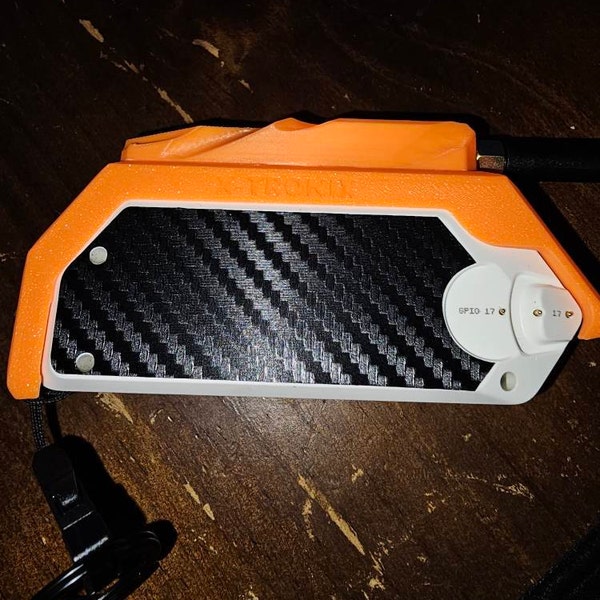 Carbon Fiber Skin for Flipper Zero - Choose Front Face or Back Face or ...
