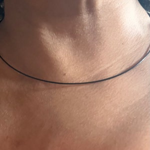Stainless Steel Multi-strand Cable Wire Neck Ring Necklace Available in ...