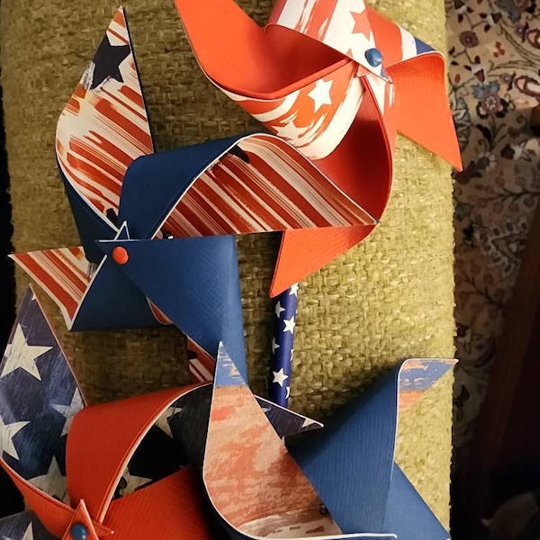 Small World Paper Pinwheels for Birthday Parties | Geometric Patterns ...