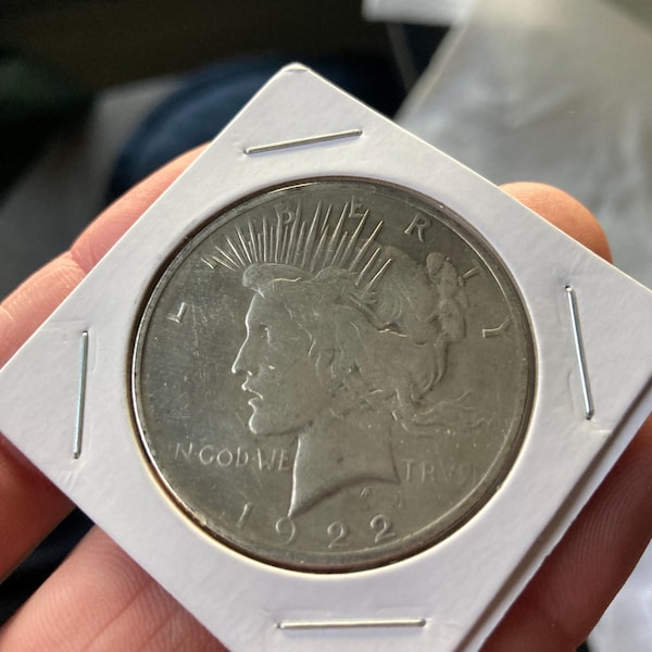 Two-sided Trick Coin - 1922 Liberty Dollar - Two Face - Double Headed ...