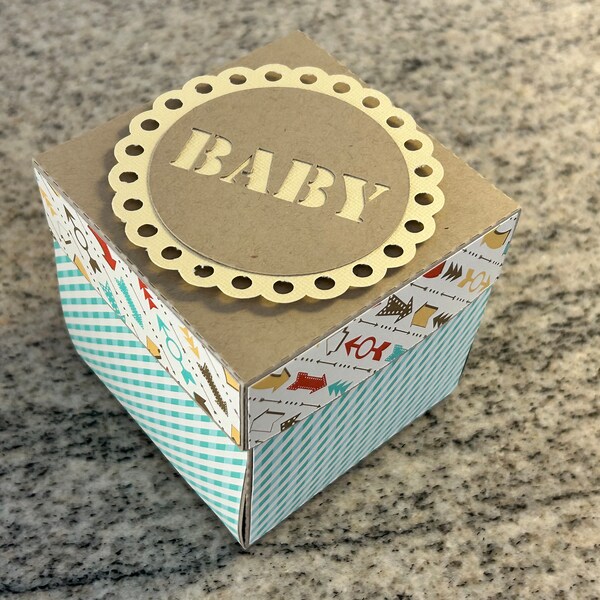 Exploding Box With Baby Carriage !digital Cutting File! - Etsy