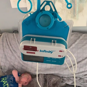 Tubie Hang G-tube Feeding Pump Hanger | Etsy