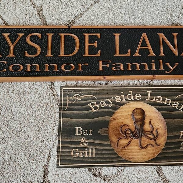 Custom Outdoor Sign Outdoor Name Sign Personalized Wedding Gift ...