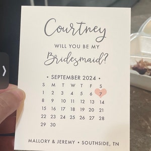 Cousin Bridesmaid Card Bridesmaid Proposal Card for Cousin - Etsy