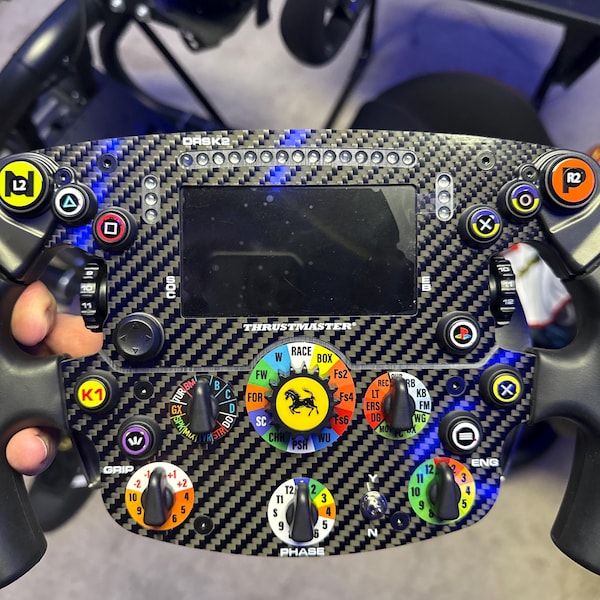 Fanatec Rally Module 10mm Stickers for Various Simulator Wheel/button ...