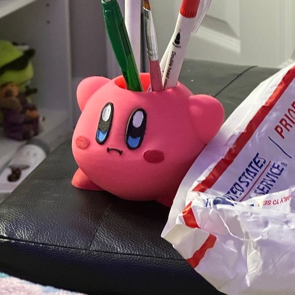 Kirby Planter Kirby Paint Project Gift for Him Succulent Planter Home ...