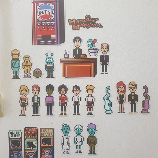 Super Mario World Sticker Set 48 Pieces - Etsy