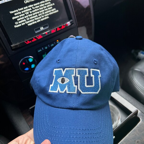 Monsters University MU Hat Mike Wazowski Baseball Cap Halloween Costume ...