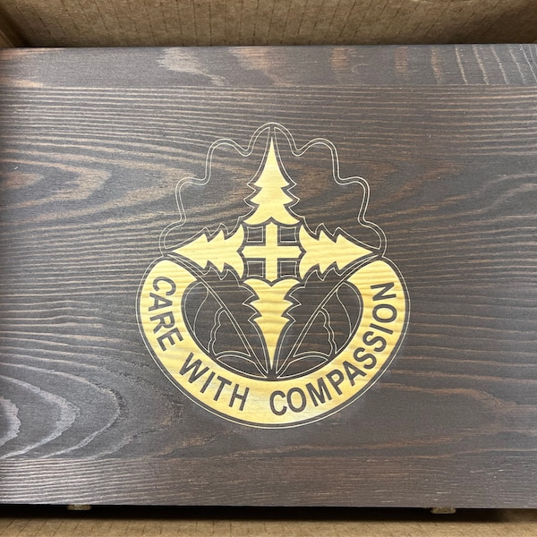 Personalized Wooden Gift Box, Engraved Name Box, Wooden Keepsake Box ...