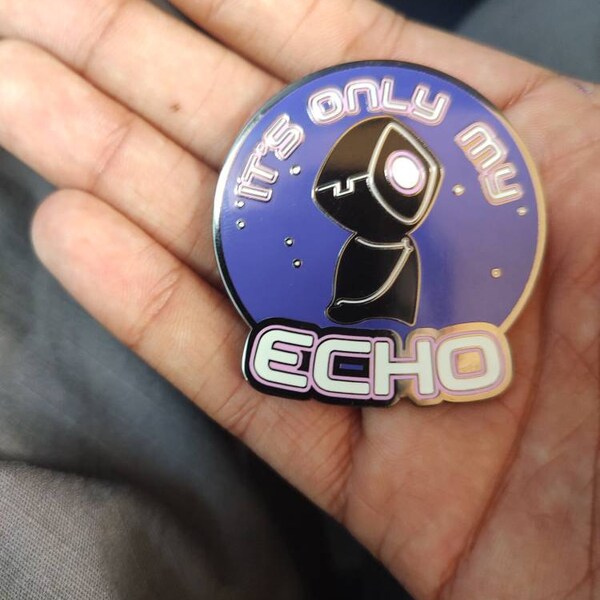 STARSET - ECHO UNIT 2.0 - Glow in the Dark Enamel Pin - Etsy