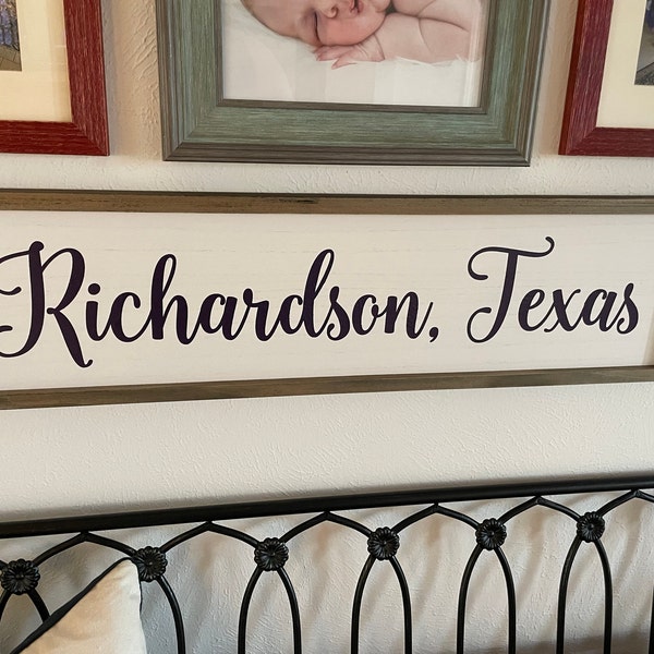 Custom Single-line Text STENCIL or DECAL / Custom Stencil / One-time ...