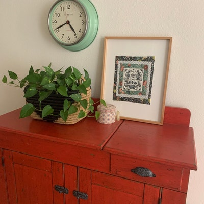 Red & Black Buffalo Plaid Fabric Bunting Banner. Buffalo Plaid - Etsy