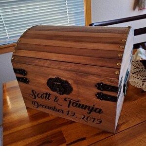 Rustic Wooden Card Box Rustic Wedding Card Box Rustic Wedding Decor ...