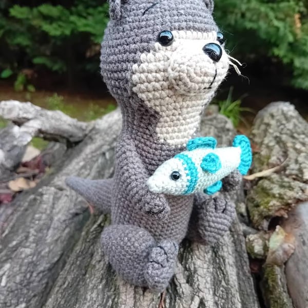 Crochet PDF Pattern Ferret Hugo Toy by Nelly Handmade - Etsy