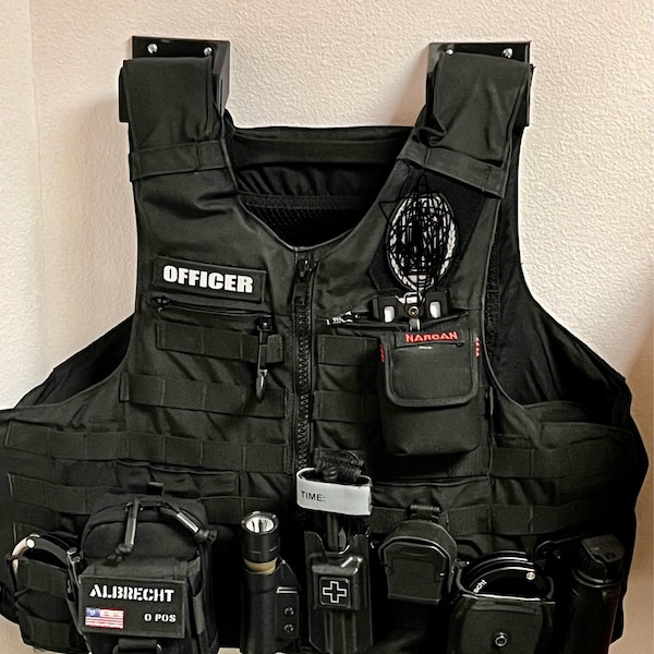 Plate Carrier Wall Mount Holder, Display Stand, Tactical Vest Mount ...