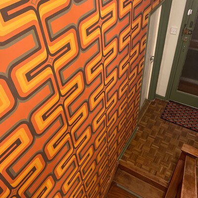 Woven Cane Effect Wallpaper - Etsy UK