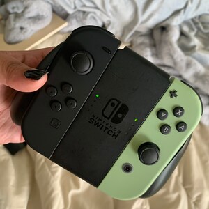 New Nintendo Switch Custom Caution Yellow Joycons and | Etsy