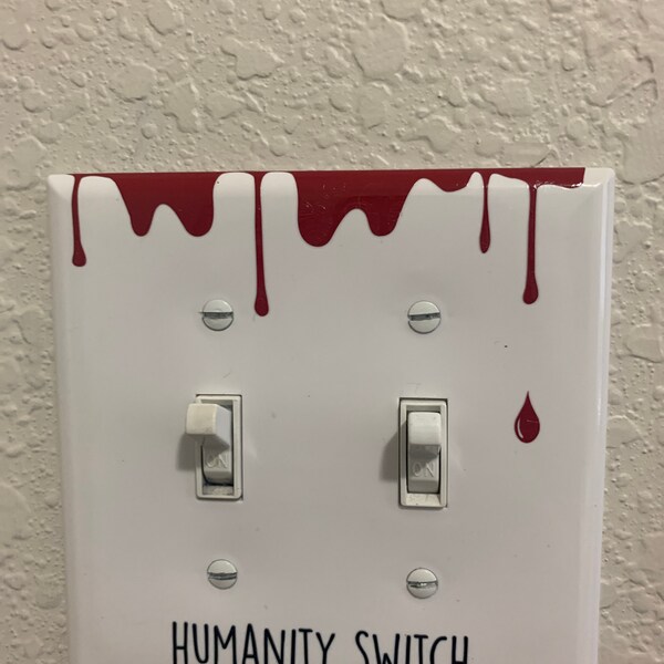 Humanity Switch TVD Reference Light Switch Plates Single, Double, or ...