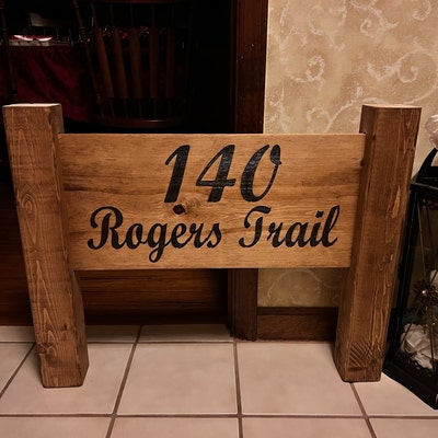 Personalized Driveway/entrance Signs, Made to Order - Etsy