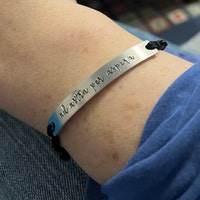 Pro-life Bracelet/choose Life/pro Life Movement/washer - Etsy