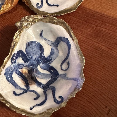 Blue Abalone Shell Table Runner. Abalone Shells Garland. - Etsy