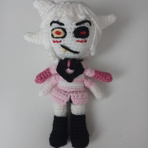 Husk - Hazbin Hotel - Amigurumi Crochet Pattern - PDF - Instructions in ...