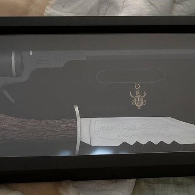 Supernatural Prop Shadow Box - Etsy