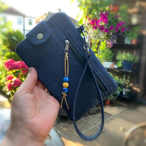DIY - DIGITAL FILE - 6 X 10 Hoop - Cell Phone Wallet Done Ith - Zipper ...