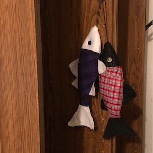 Crappie, Fish Pattern, Memory Fish, Loved One Keepsake, Made From Shirt ...