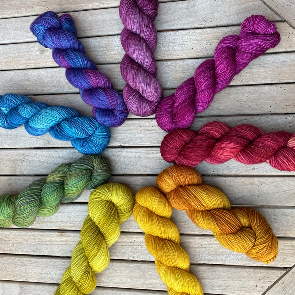 100+ Classic Yarn Dyeing Recipes - Inspired by Drops Yarn - Dharma Acid ...