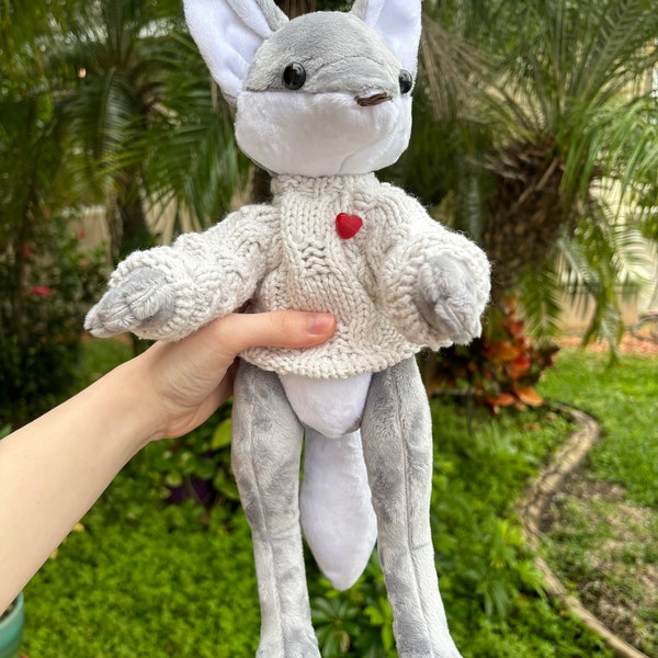 4 Sewing Pattern Bundle. Deer, Hare, Fox, Wolf, With Clothes. - Etsy