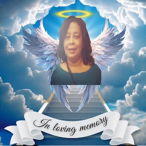 Heaven Background PNG Memorial Background Stairs to Heaven Memorial ...