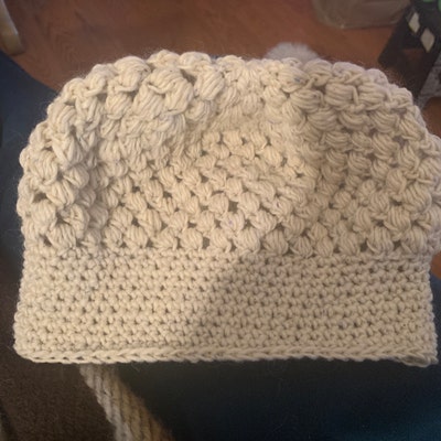 Shell Beanie Crochet Beanie Pattern - Etsy