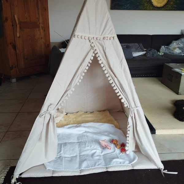 Tipi, Chic, Kinder-tipi, Tee-pee-zelt, Tee-pee, Tipi, Spielzelt, Kinder ...