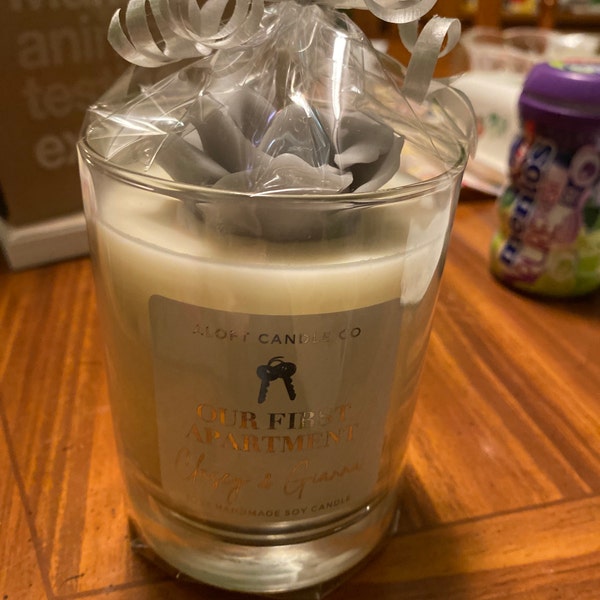 Handmade Soy Candle 12oz Celebrate - Etsy