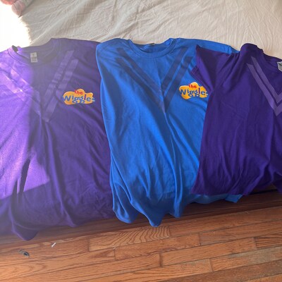 Wiggles Tshirt With Logo and Double V Any Colour Available Price is per ...