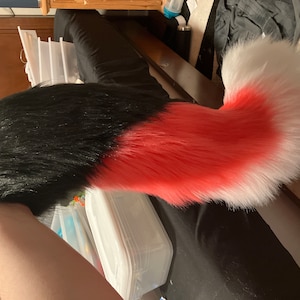 Red Panda Tail Pattern PDF DOWNLOAD - Etsy