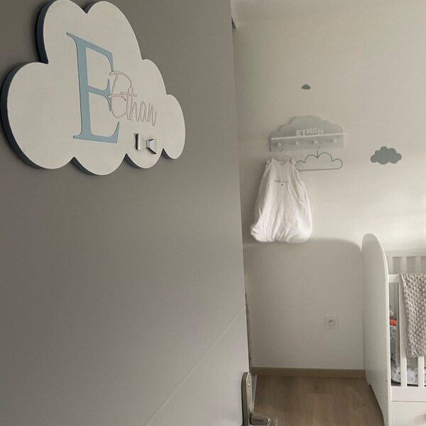 Cloud Door Plaque to Personalize - Etsy