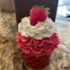 4th of July Patriotic Fake Faux Cup Cake Whip Cream Independence Day ...