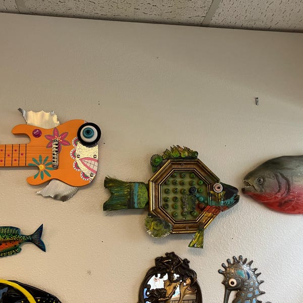 Hillbilly Jed the Banjo Picker Repurposed Art Sculpture | Banjo Player ...