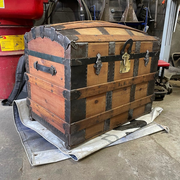 Antique Trunk Interior Trim Kit Complete Set of Original Reproduction ...