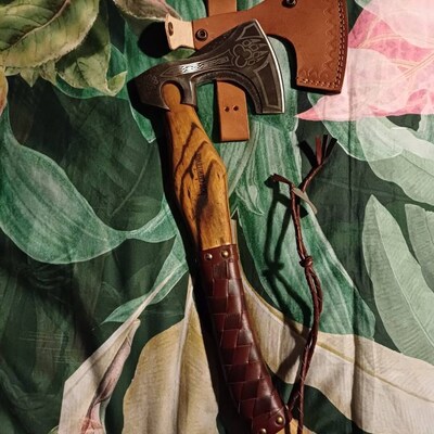 Beautiful Custom Handmade Viking Forged Axe, Collectibles Axe, Hatchet ...