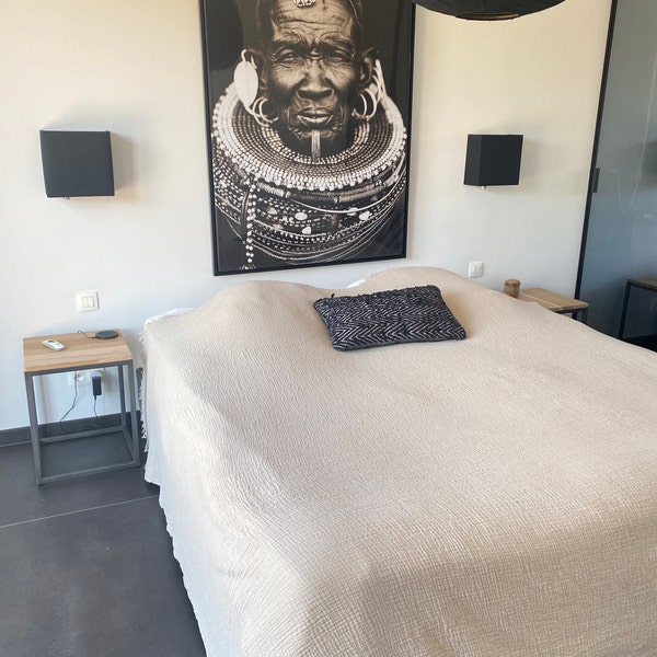 4 Layer Gauze Blanket, Cotton Muslin Bedcover, Soft Muslin Throw ...