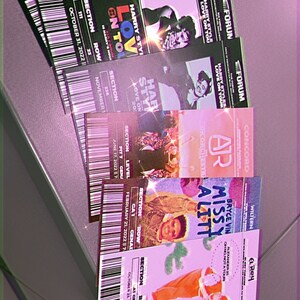 Digital Concert Poster With Setlist - Etsy