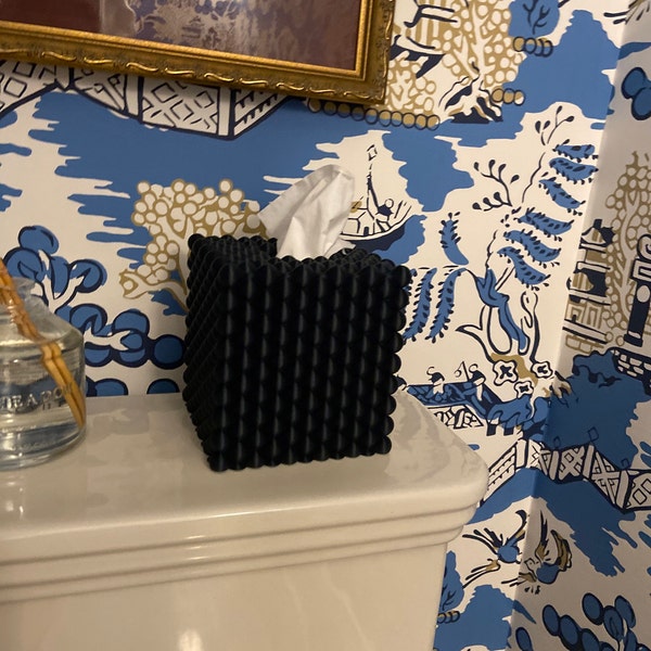 Puffs Rectangular Tissue Box Cover - Etsy