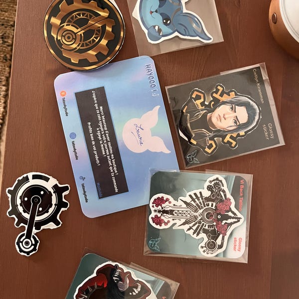 Sticker of Daijin & Sadaijin - Inspired of Suzume - Etsy