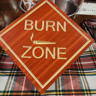 Doobie Den Sign Beautiful Handmade Marijuana Themed Carved Wood Sign ...