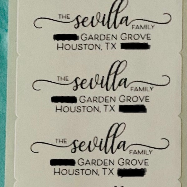 Return Address Labels, Family Address Labels, Fancy Return Address ...