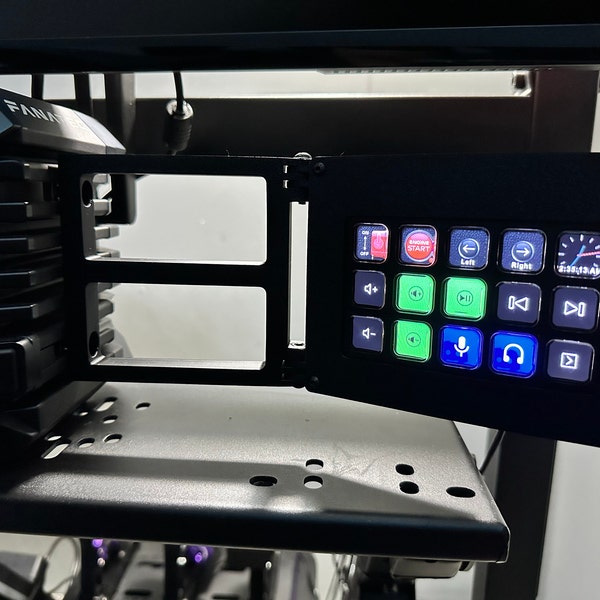 Stream Deck Side Mount for Fanatec Direct Drive Wheelbases. Fits ...