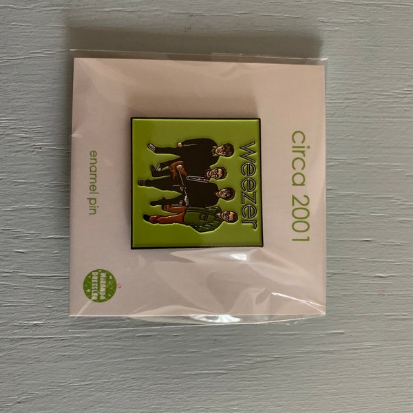 Green Album Enamel Pin - Etsy